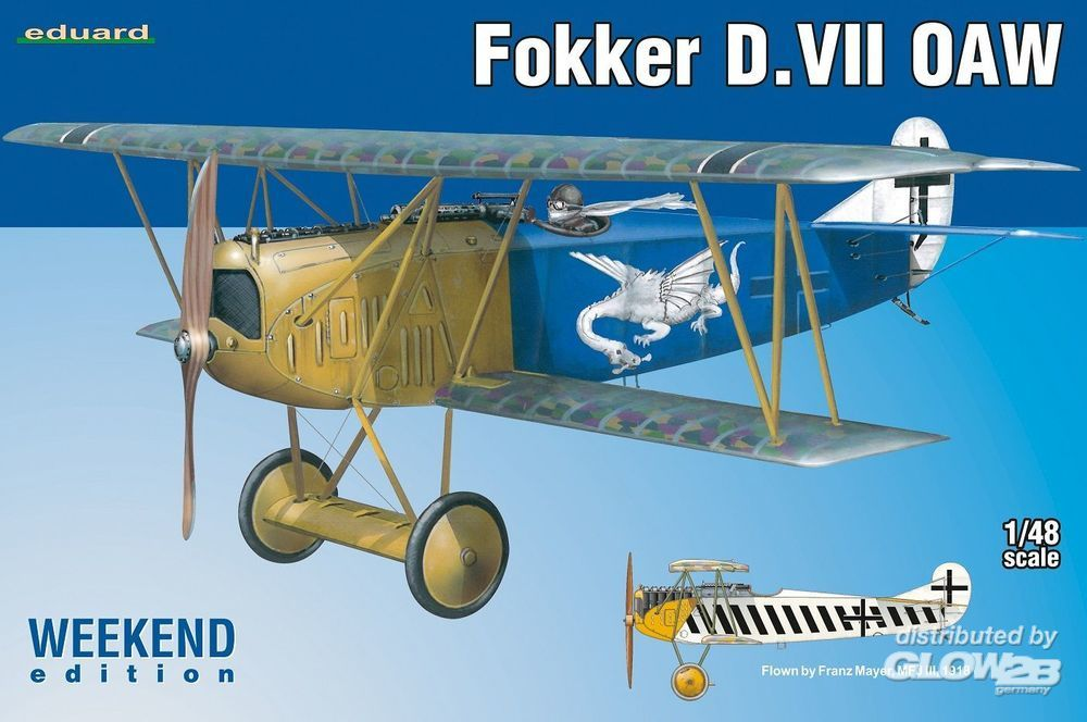 Eduard Plastic Kits 84155 1:48 Fokker D.VII OAW Weekend edition > IDF ...