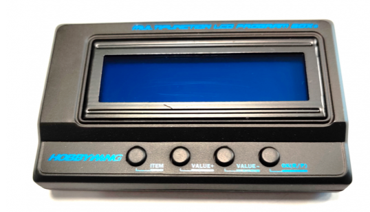 HW30502001 - CARTE DE PROGRAMMATION MULTIFONCTION LCD V2 > IDF Modélisme